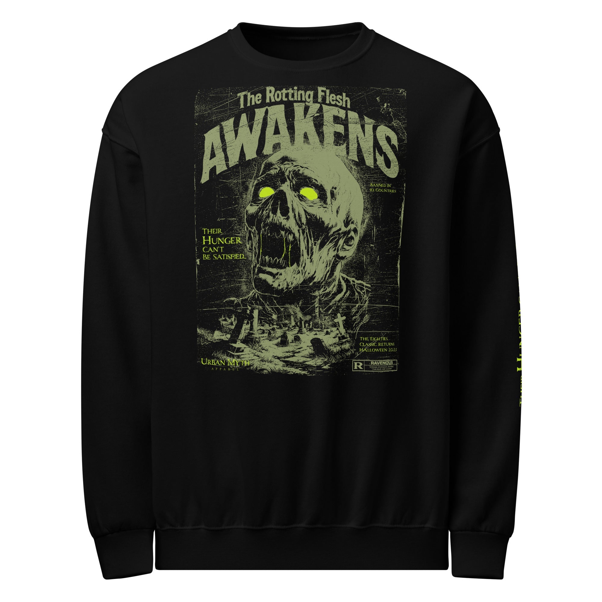The Rotting Flesh Awakens - Crew Neck Sweatshirt – Urban Myth Apparel